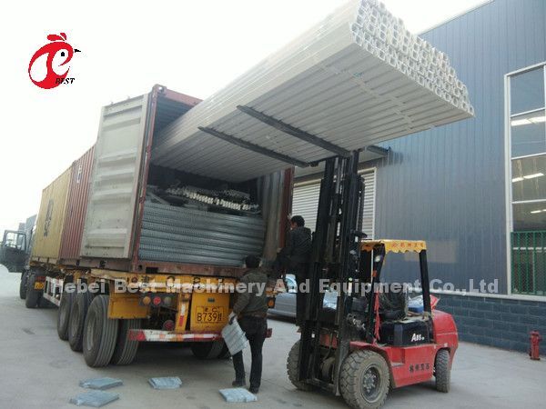 Angle Bar Frame Poultry Battery Cage System H Type Layer Chicken Cage ...