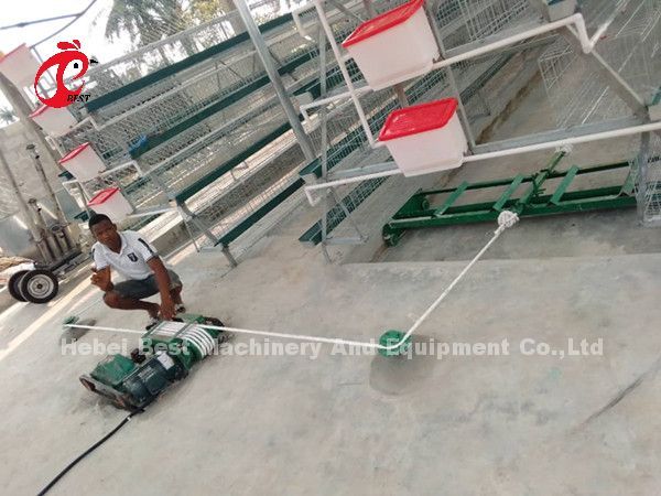 3 Scrapers Chicken Waste Processing Machine , Chicken Manure Scraper 8 ...