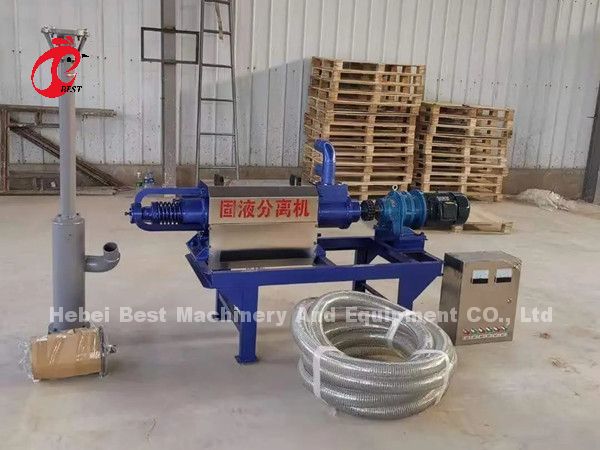 220V Chicken Manure Processing System , Poultry Manure Dewatering ...