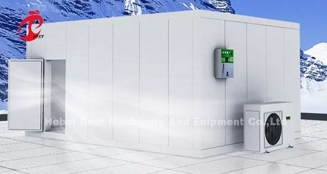 High Efficiency Chicken Cold Storage 20ft 40ft For Poultry Products Mia